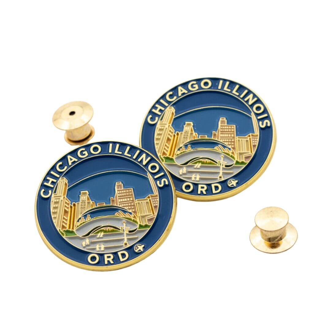 The Bean Chicago USA Pin Collection – Monda Pins