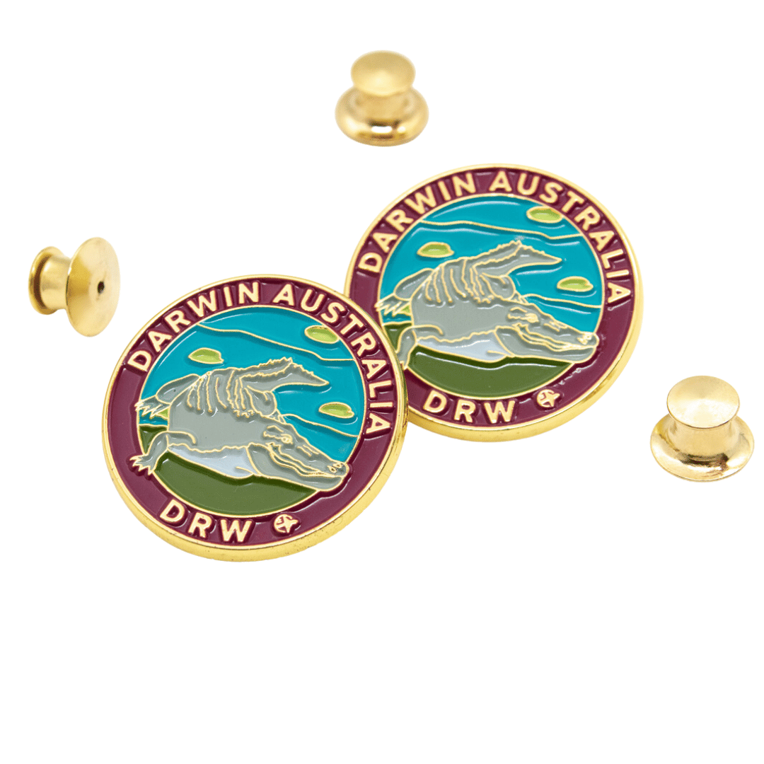 Darwin Crocodile Australia Travel Pin Collection – Monda Pins
