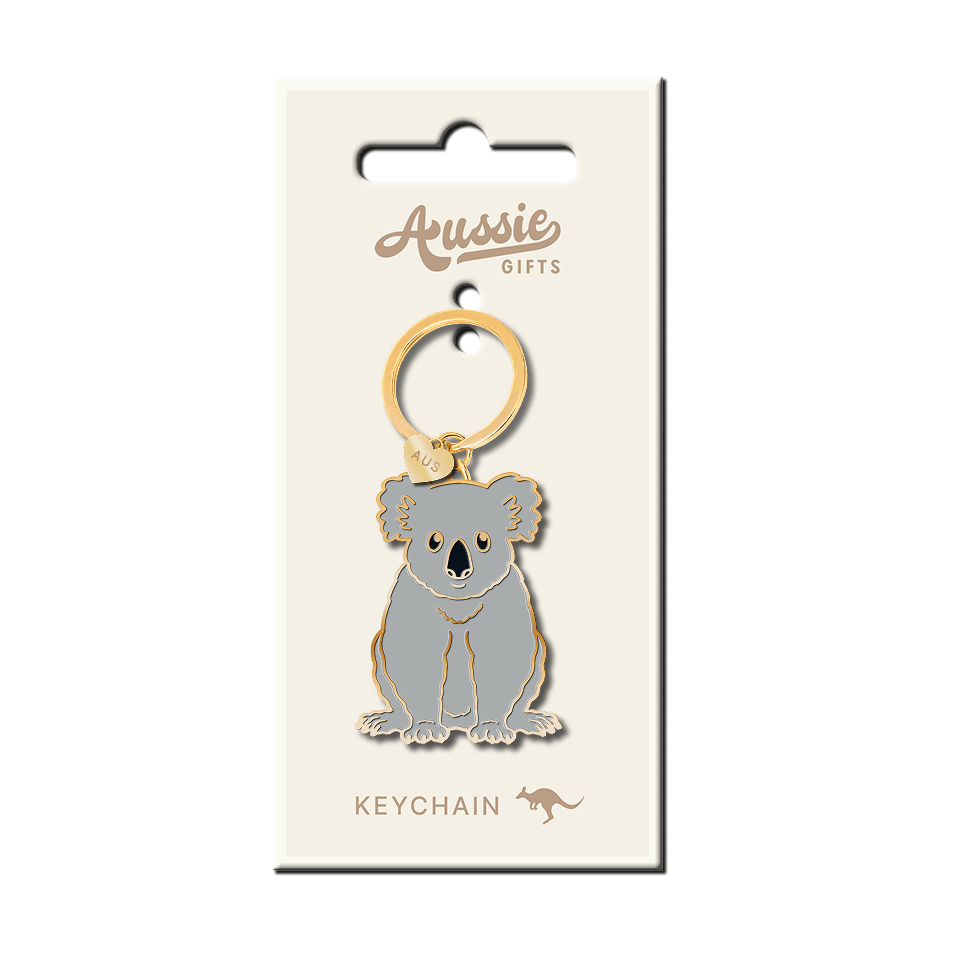 Koala Keychain with Charm – Monda Pins