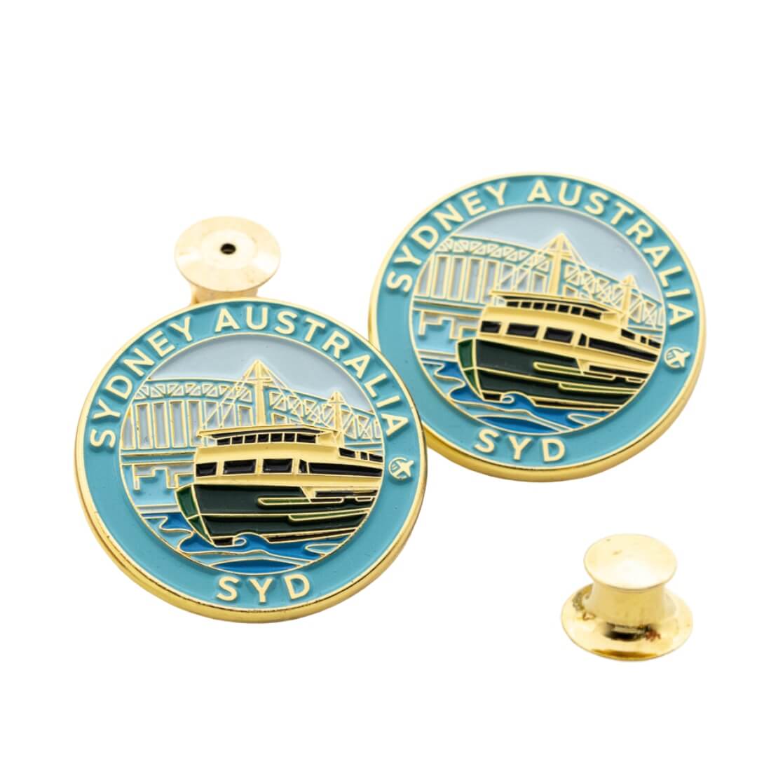 Harbour Bridge & Ferry Sydney Australia Travel Pin Collection – Monda Pins
